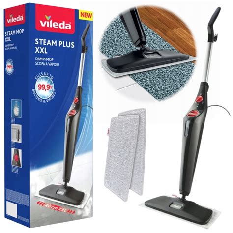 Mop Parowy VILEDA Steam Plus XXL Elektryczny W Ml Cena Opinie