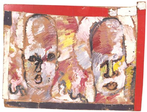Lot Purvis Young Paint On Masonite Untitled