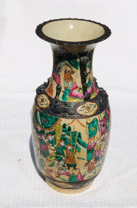 Vase Nanking Porcelaine Chine Fin Du XIXe Catawiki
