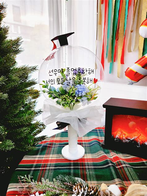 졸업 졸업풍선졸업꽃풍선졸업식 아이디어스