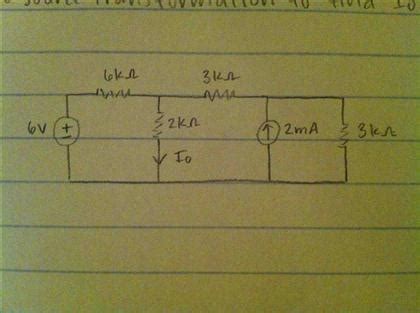 Solved Use Source Transformation To Find Io In The Circuit Chegg