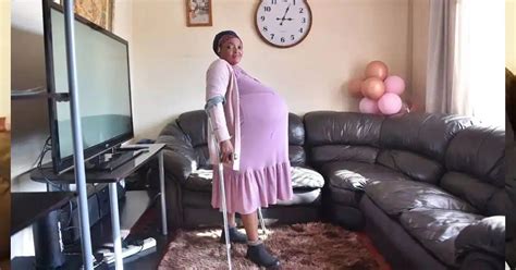 Pics South African Woman Breaks Guinness World Record By Giving Birth