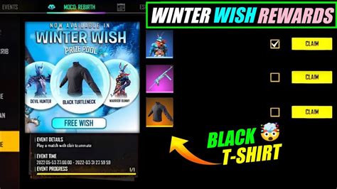 Free Fire New Event Winter Wish Event Free Free Free Fire New Event