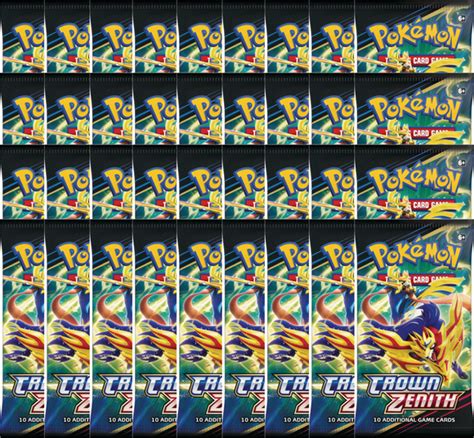 Pokemon Crown Zenith Booster Box En Pokecard Store