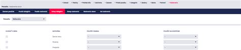 Základné nastavenia pre E shop Ellipse Cloud API