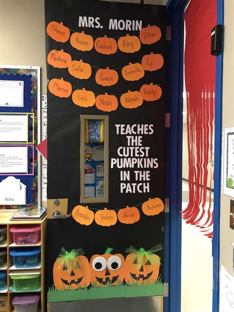 Halloween Fall Classroom Door Decoration Halloween Door Decorations