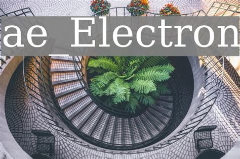 Ae Electron Font