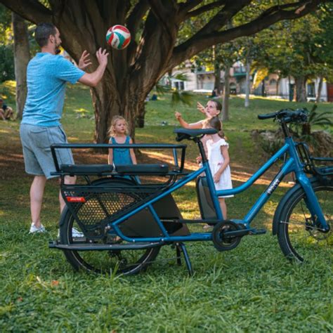 LT2S Vélo longtail Transport enfants Douze cycles
