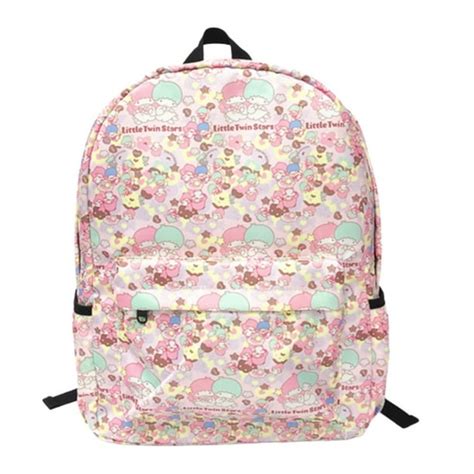 Mochila Kuromi Sanrio Linda De Dibujos Animados Para Niños Escolar De