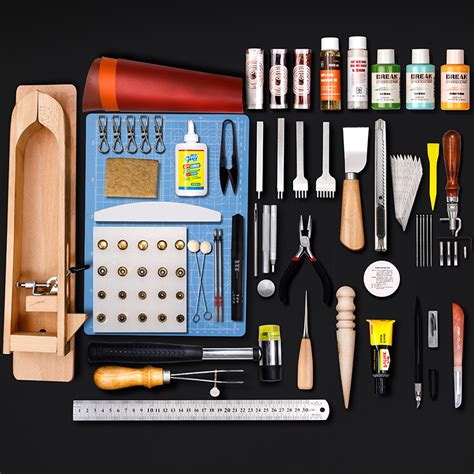 Инструменты для работы с кожей из Китая