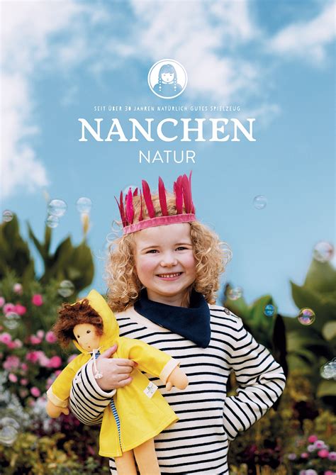 Nanchen Puppe Lena Bio Baumwolle Maman Et Bebe