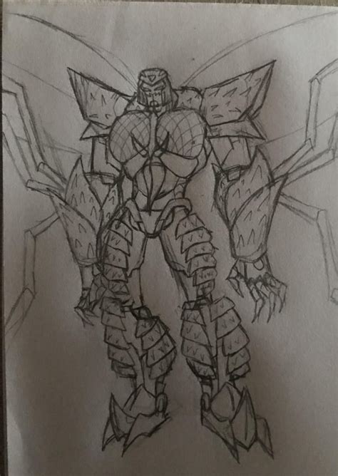 Predacon Skyghost Drawn By U Ddarko889 R Transformers