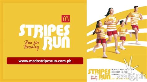 Event Mcdonalds Stripes Run Fun Run Astig Philippine News And Reviews
