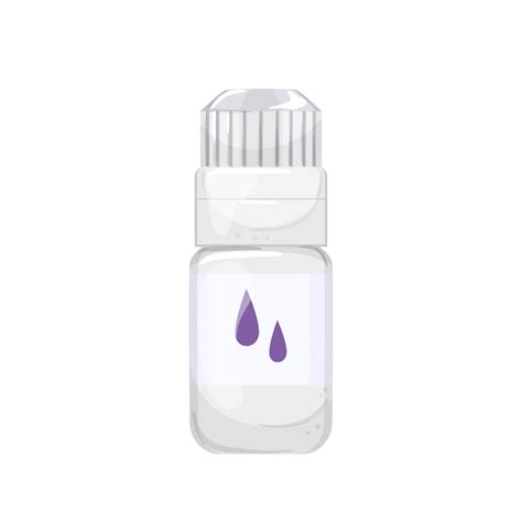 Liquid Eye Drop Cartoon Vector Illustration 17418432 Vector Art At Vecteezy