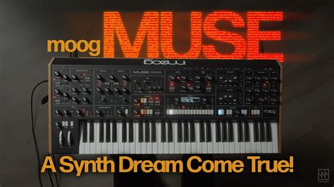 Moog Muse 8 Voice Poly Synth Review Arpeggiator Sequencer And Stereo