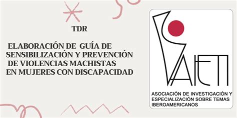 tdr PARA ELABORACIÓN DE UNA GUÍA DE SENSIBILIZACIÓN Y PREVENCIÓN DE