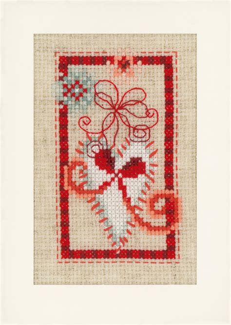 Vervaco Counted Cross Stitch Kit Christmas Set Of 3 Craftmar