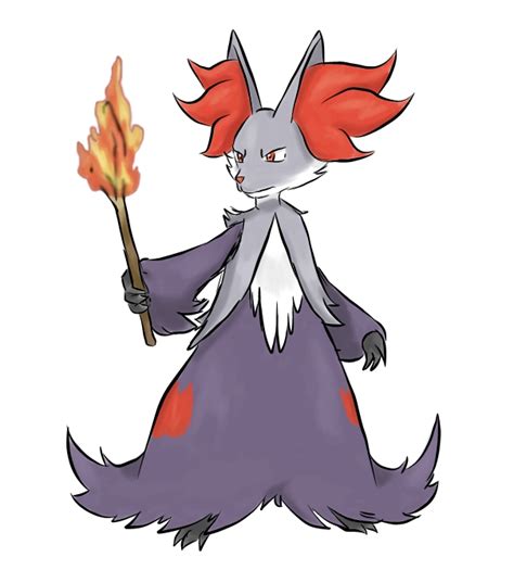 Shiny Delphox V By SF LylatGalaxy On DeviantArt