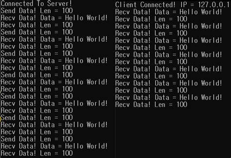 C Tcp