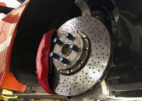 Servicing Carbon Ceramic Brakes