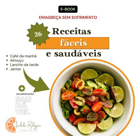 Receitas Fáceis Para Emagrecer Sem Sofrimento Isabela Rodrigues