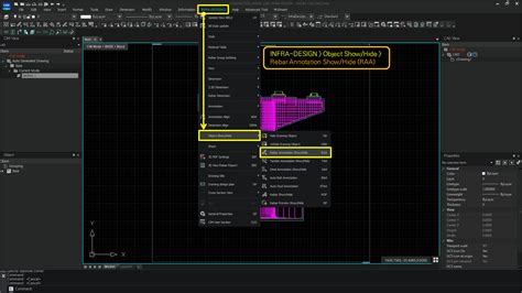 Cad Id Rebar Annotation How To Create Rebar Annotation Midas Support