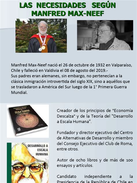 2las Necesidades Manfred Max Neef Pdf