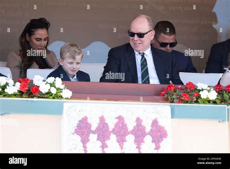 Monte Carlo Monaco 16th Apr 2023 No Tabloids Prince Albert Ii Of