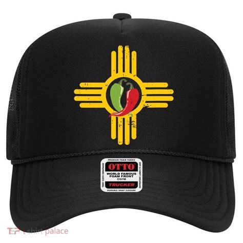 New Mexico Southwest Zia With Red And Green Chile Hat Teeshirtpalace
