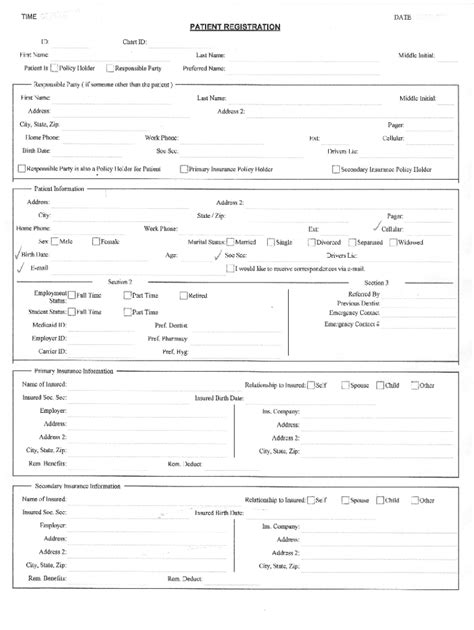 Fillable Online Patient Pre Screening Form Fax Email Print Pdffiller