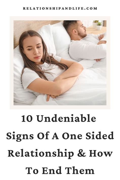 8 Sings Of A One Sided Relationship And How To End It Relationship And Life