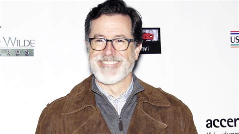Stephen Colbert Beard Oscar Wilde Award Winner Jokes He Might Have Sex With Princess Leia