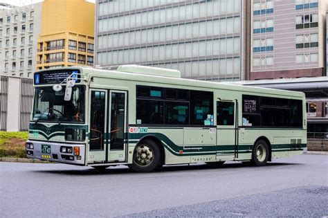 京都市バス 1747 エアロスターs 魅惑のバス