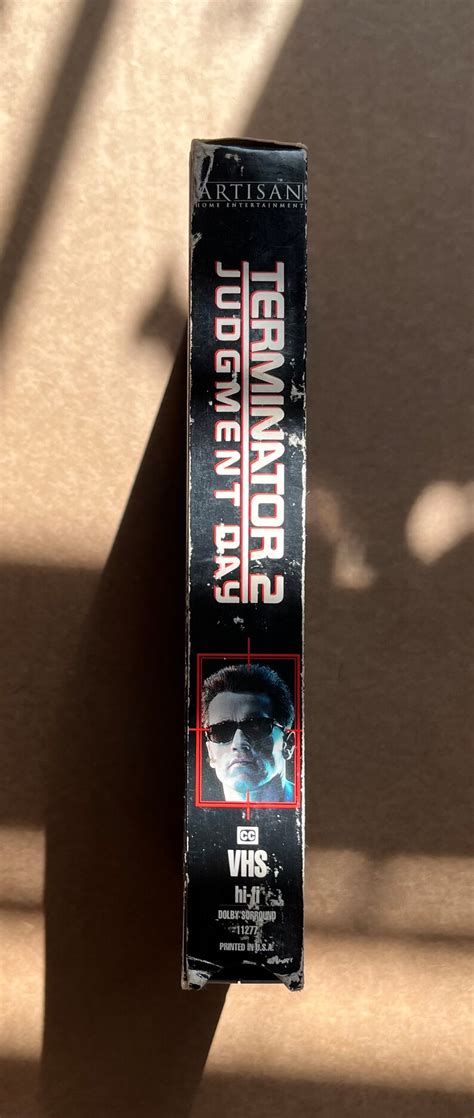 Terminator 2 Judgment Day Vhs Etsy