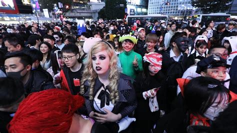ハロウィーンで渋谷に熱気スクランブル交差点 Youtube