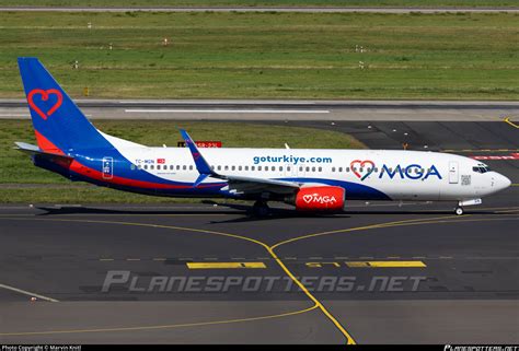 TC MGN Mavi Gök Airlines MGA Boeing 737 8S3 WL Photo by Marvin Knitl