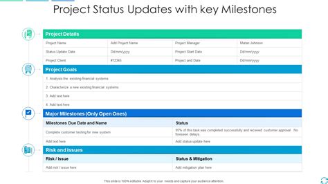 Top 10 Update Templates With Examples And Samples