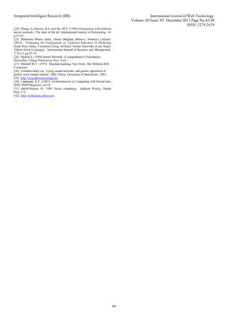 Stock Prediction Using Artificial Neural Networks PDF