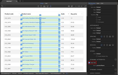 Hyperlinks From Bootstrap Tables Wappler General Wappler Community