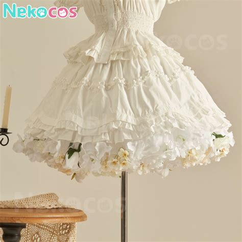 【nekocos】cosplay Floral Petticoats In Stock