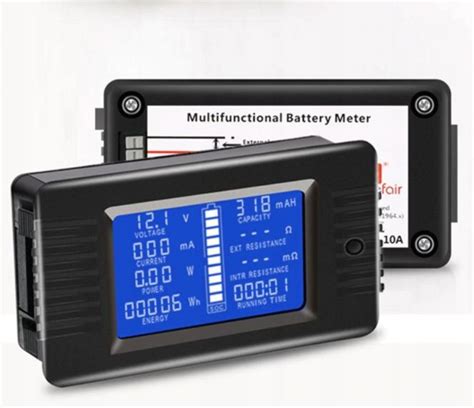 MIERNIK PARAMETRÓW ELEKTRYCZNYCH 100A DC WATOMIERZ ERLI pl