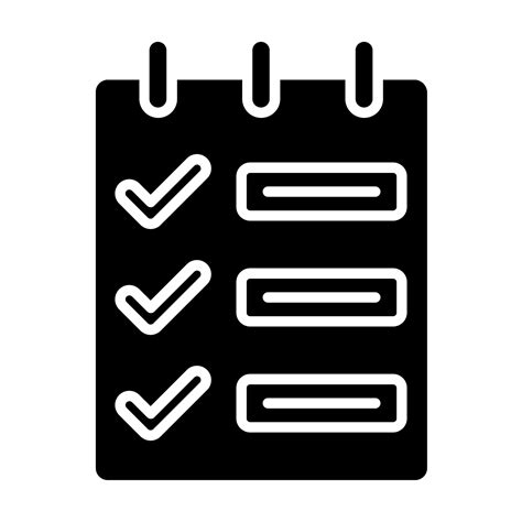 Icono De Vector De Tareas 21708186 Vector En Vecteezy