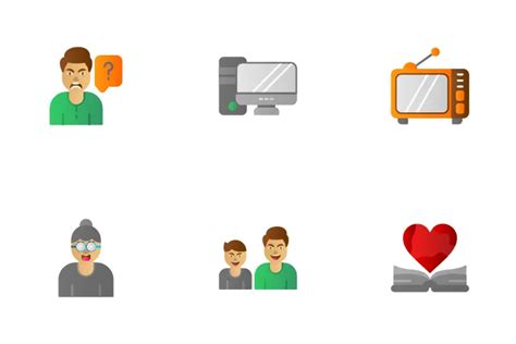 Download Generation Gap Icon Pack Available In Svg Png And Icon Fonts