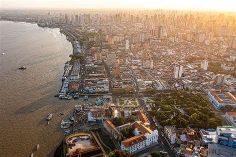 Belém Do Pará City Aerial Photo Pará Brazil Stock Photo Image of