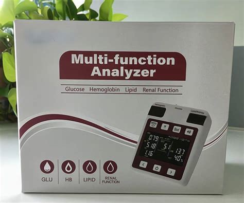Powerful 4 In 1 Multifunction Analyzer Lipid Kidney Glucose