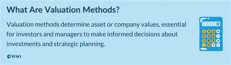 Valuation Methods Three Main Approaches To Value A Business Wall Street Oasis