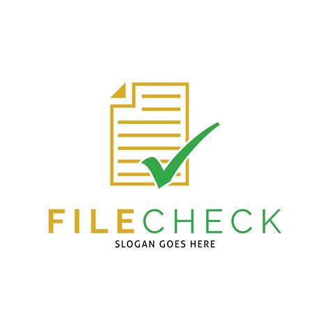 File Document Check Mark Icon Vector Logo Template Illustration Design 11001348 Vector Art At