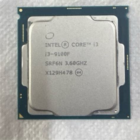 ซีพียู Cpu Intel I3 9100f สินค้ามีกล่อง Shopee Thailand