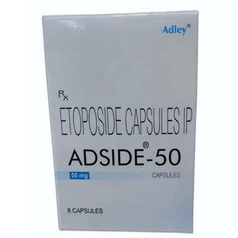 Adside 50mg Capsule At ₹ 347box Etoposide Capsule In Nagpur Id