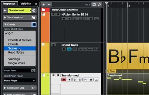 Understanding Chord Tracks And Chord Pads In Cubase